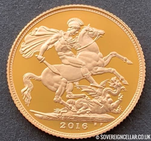 2016 Proof Full Gold Sovereign