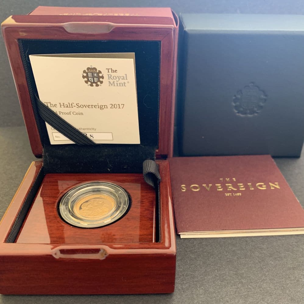 2017 Proof Half Gold Sovereign