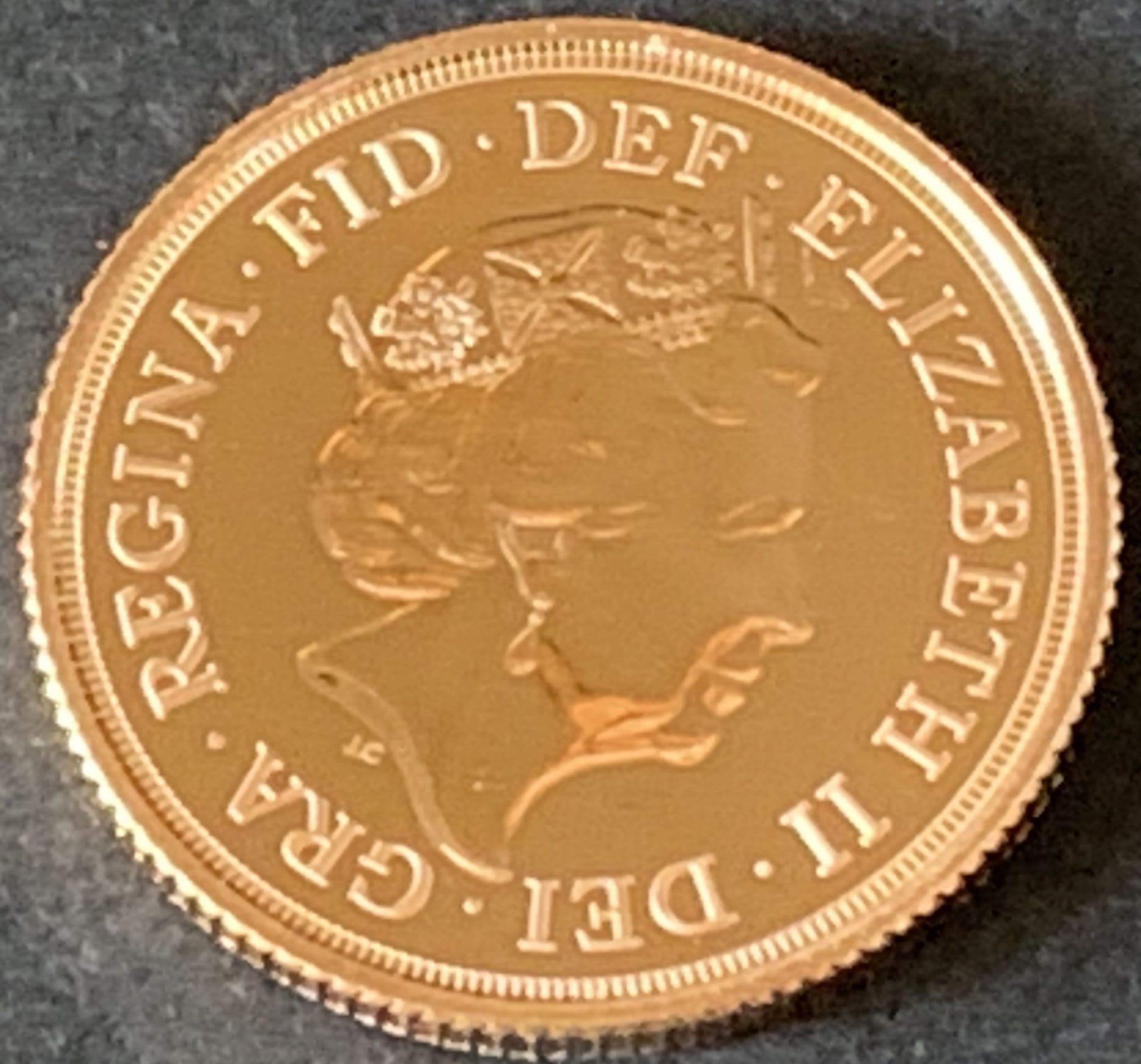 2019 Gold Sovereign