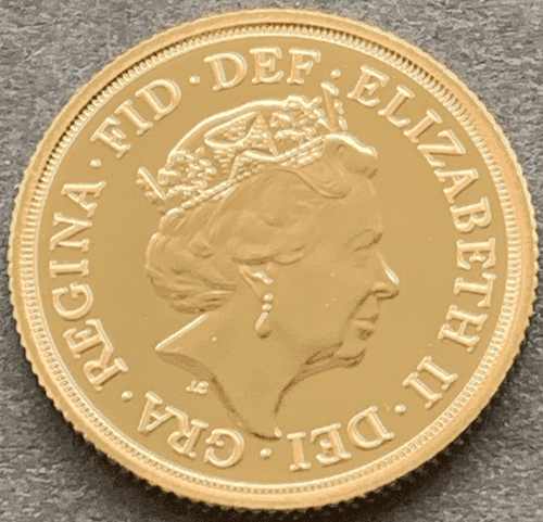 2021 Full Gold Sovereign