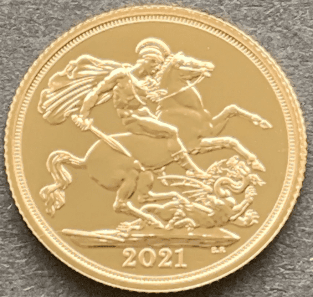 2021 Full Gold Sovereign