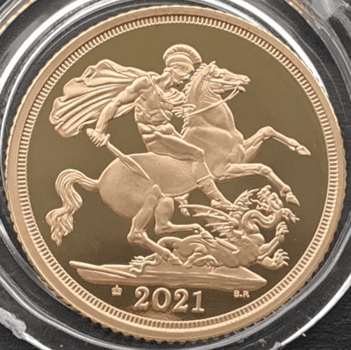 2021 Proof Full Gold Sovereign
