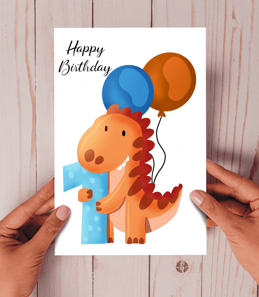 Dinosaur AGE Card