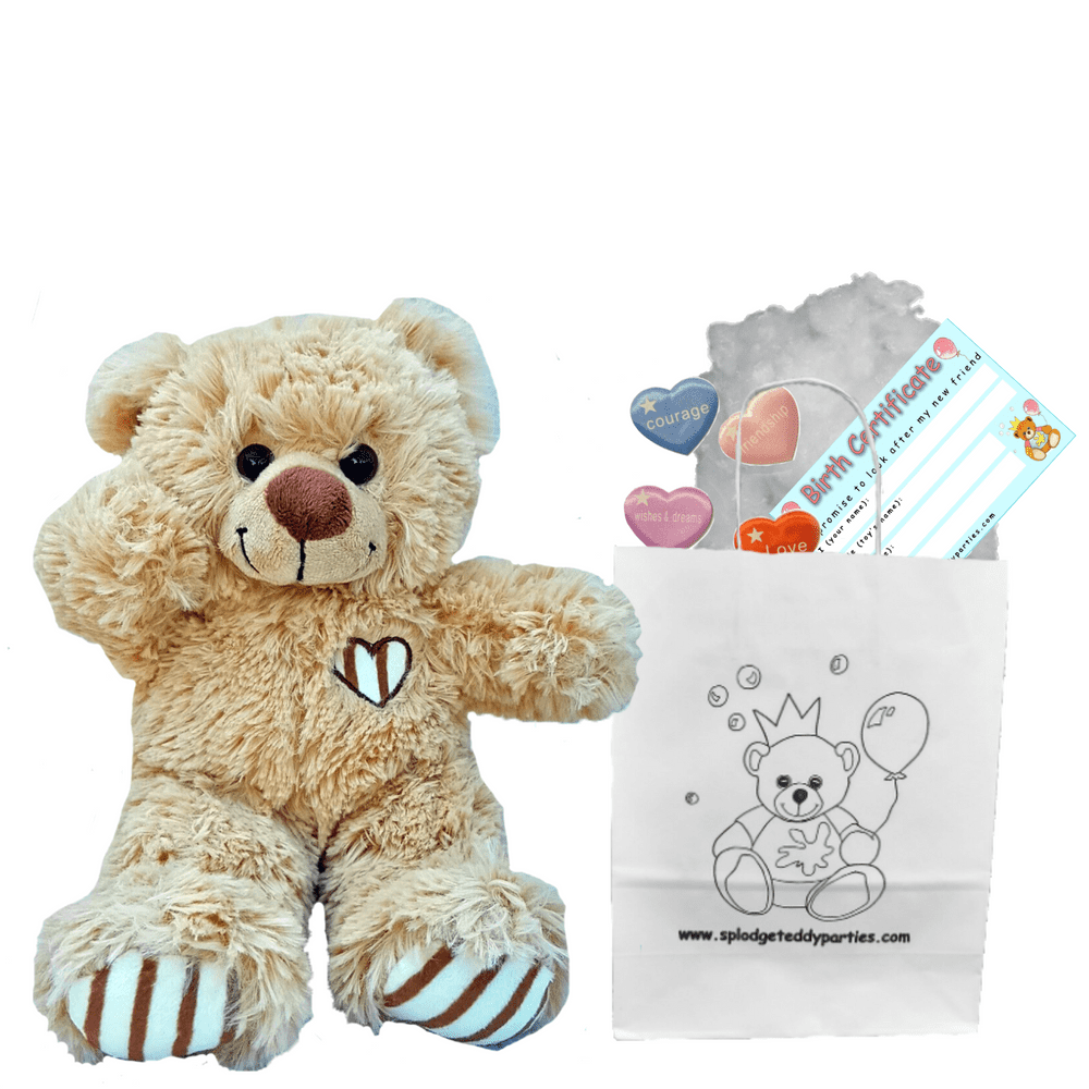10 inch Brown Cuddles Bear - Bear Making Kit