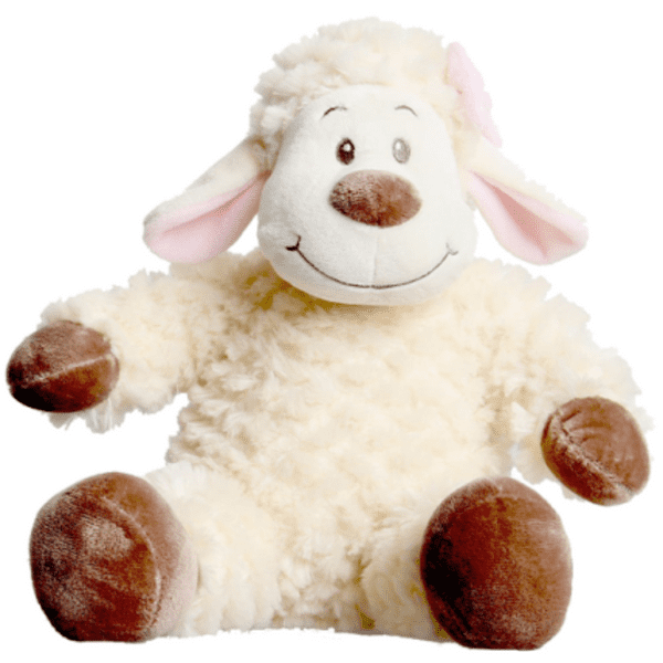 10 inch Lamb with bow - Bear Making Kit