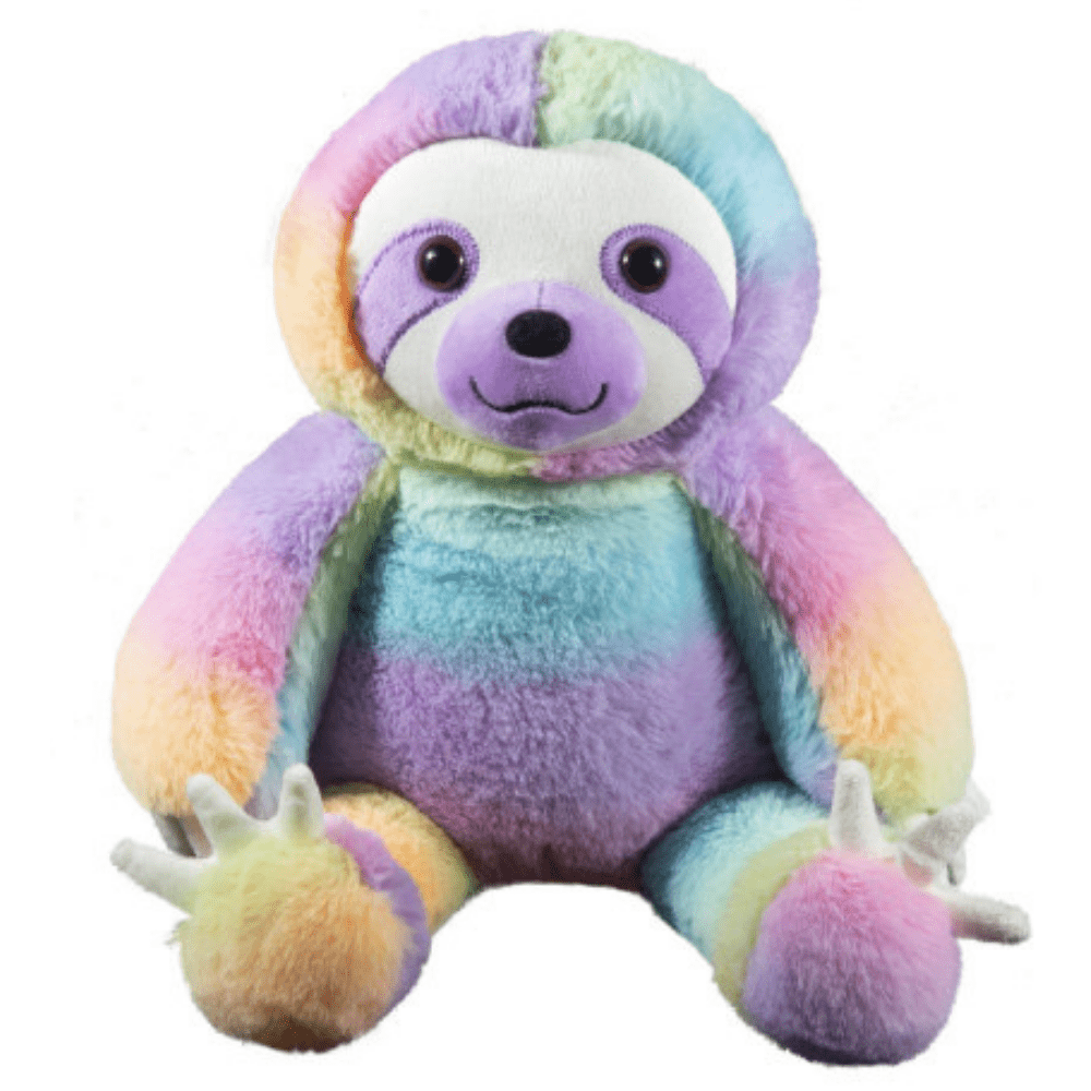 16 inch Rainbow Sloth - DIY Teddy Bear Kit no-sew