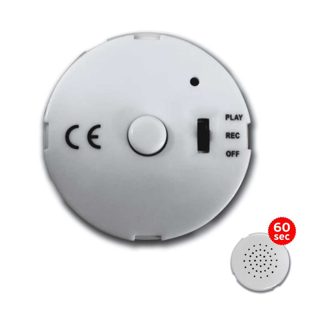 60 Second Recordable Voicebox - Teddy Bear Accessories