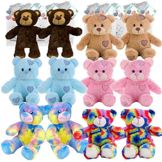 Make a Bear Party 12 x 8 inch Teddy Bears Set E