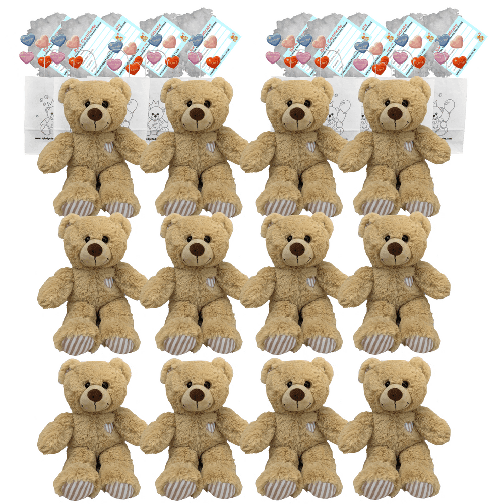 Make your own Bear Party - 12 x 10 inch Brown Cuddles Teddies