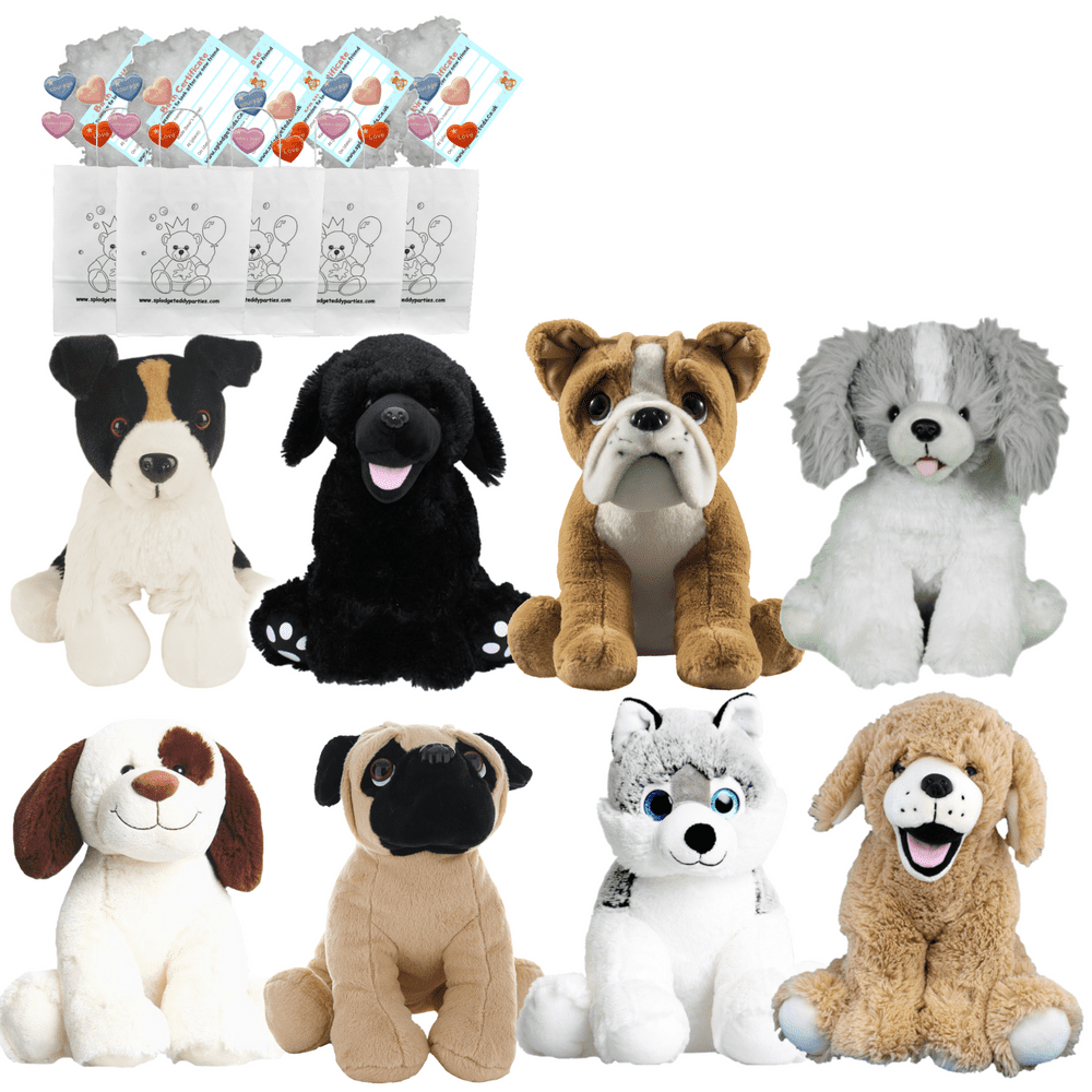 Party - 8 x 16 inch Dogs Bear Making Kits - no sew