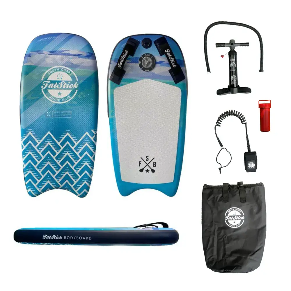 Fatstick 43" Inflatable Body Board Package