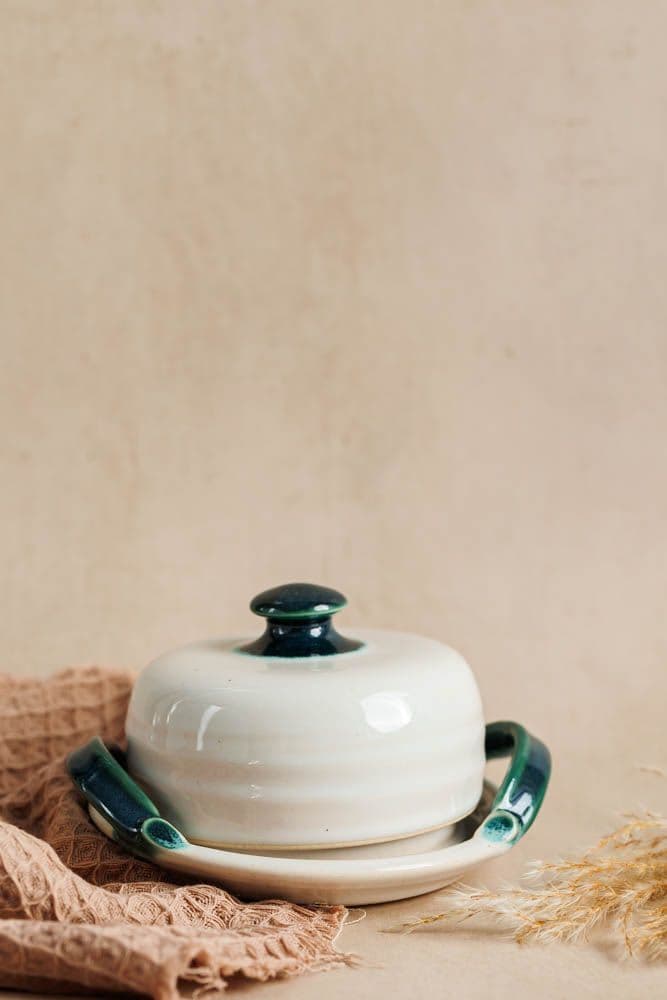 Adrian McColgan Ceramics | Handmade Ceramic Round Butter Dish | Pottery ...