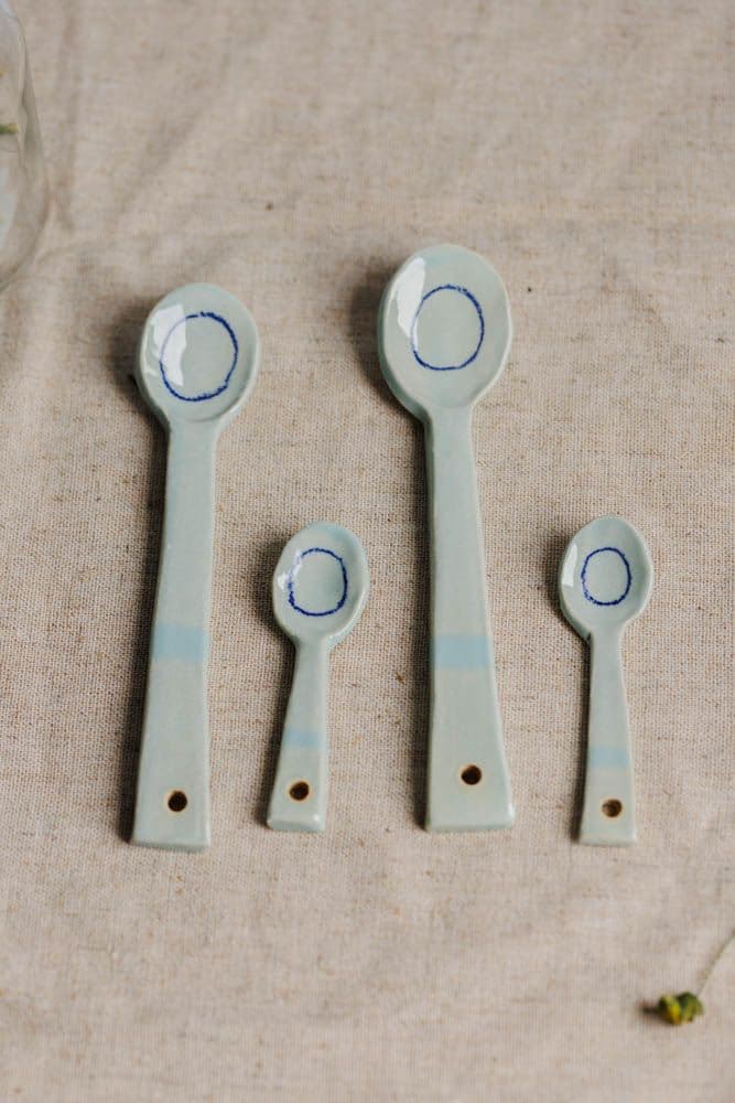 Alison Hanvey Ceramics | Handmade Ceramic Spoons for Dips and Condiments