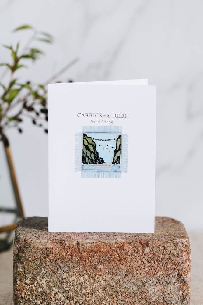 Alio Designs | Alison Ormsby | Carrick-a-Rede Rope Bridge Northern ...