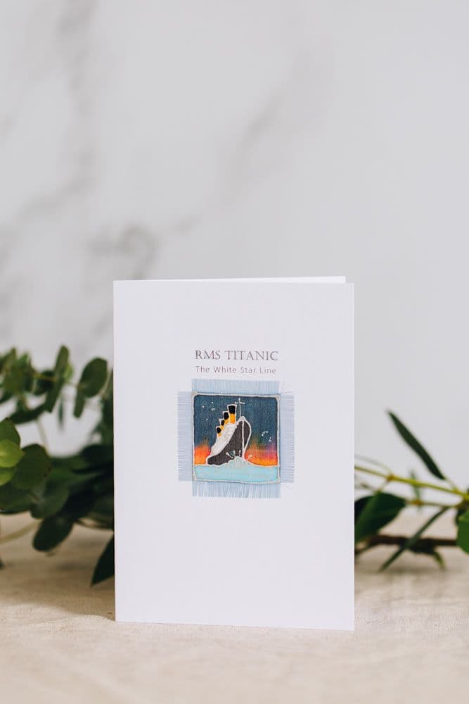 Alio Designs | Alison Ormsby | Titanic Belfast Northern Ireland Card