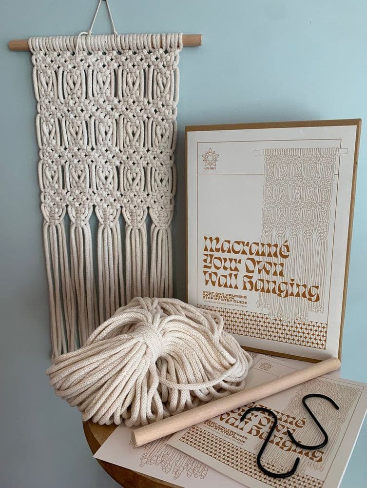 ASTRL Fibres Macramé | Alison Pascoe | Macramé Wall Hanging Kit ...