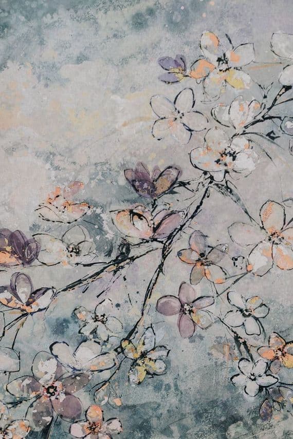 Andrea Hayes Textile Artist | Cherry Blossom Print | Textile Art ...