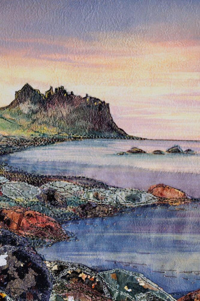 Andrea Hayes Textile Artist | North Coast | Dunluce Castle Print ...
