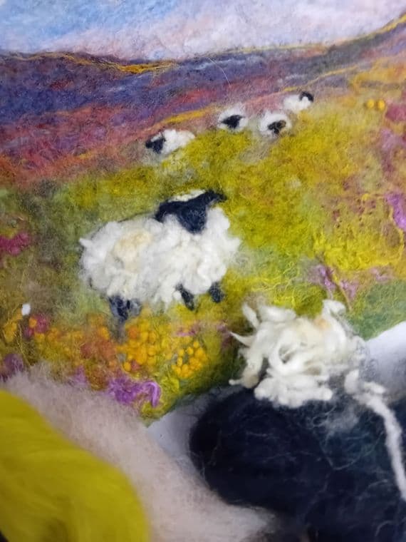 Andrea Hayes Textile Artist | Wet & Needle Felting Art Workshop ...