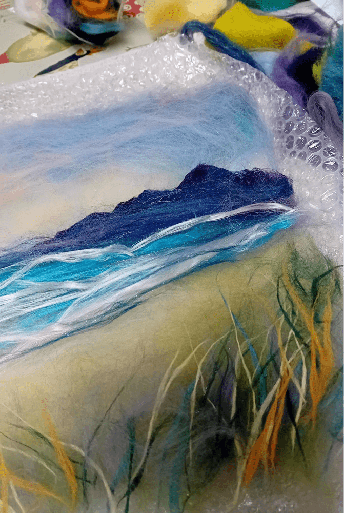 Andrea Hayes Textile Artist | Wet & Needle Felting Art Workshop ...