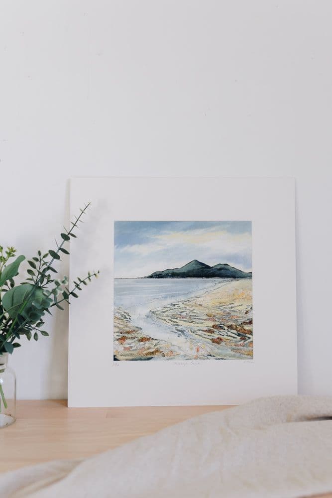 Andrea Hayes Textile Artist | Murlough Beach Print | Textile Art ...