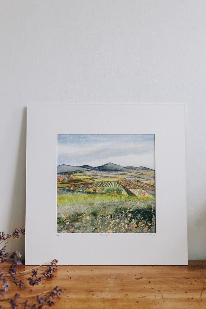 Andrea Hayes Textile Artist | The Sperrins Print | Textile Art ...