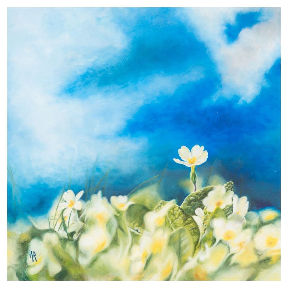 Anna Reed Artist | Wild Youth Primrose Flower Print | Anna Reed Fine ...