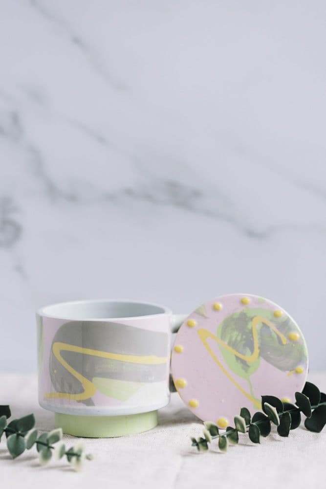 Aoife Slattery Ceramics | Handmade Ceramic Mug & Coaster Set in Pink ...