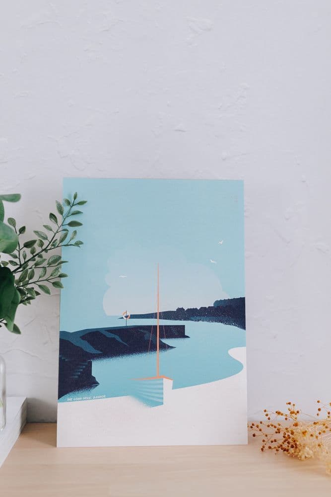 Darren Lyttle Artist | The Long Hole Bangor Print | Northern Ireland Art
