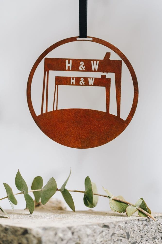 David Mayne Sculptor | Belfast Cranes Harland & Wolff | Round Steel ...