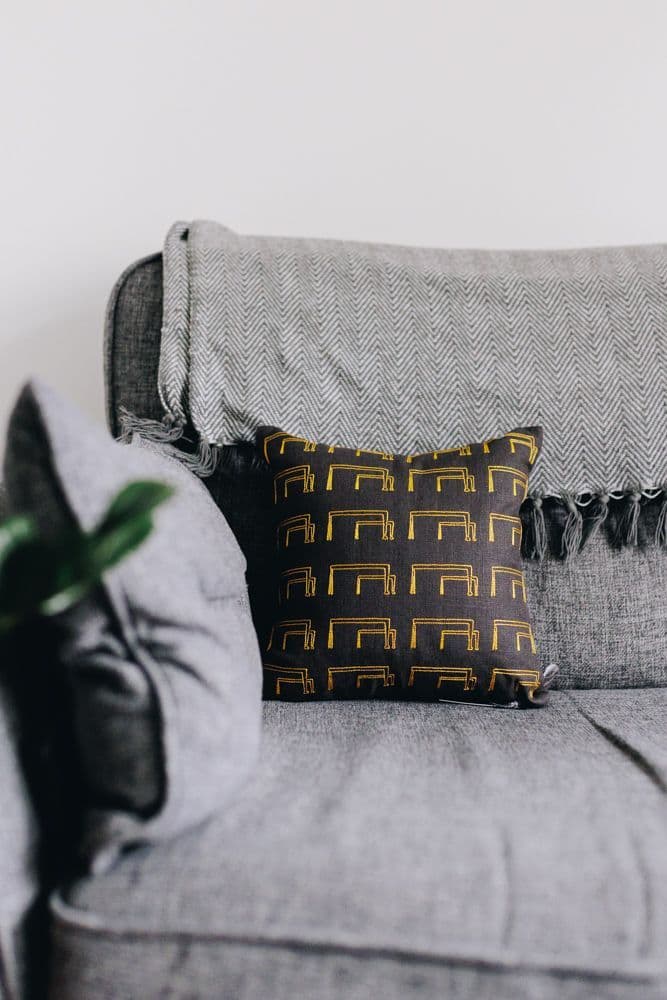 Deborah Toner | Belfast Cranes Northern Ireland Irish Linen Cushion ...