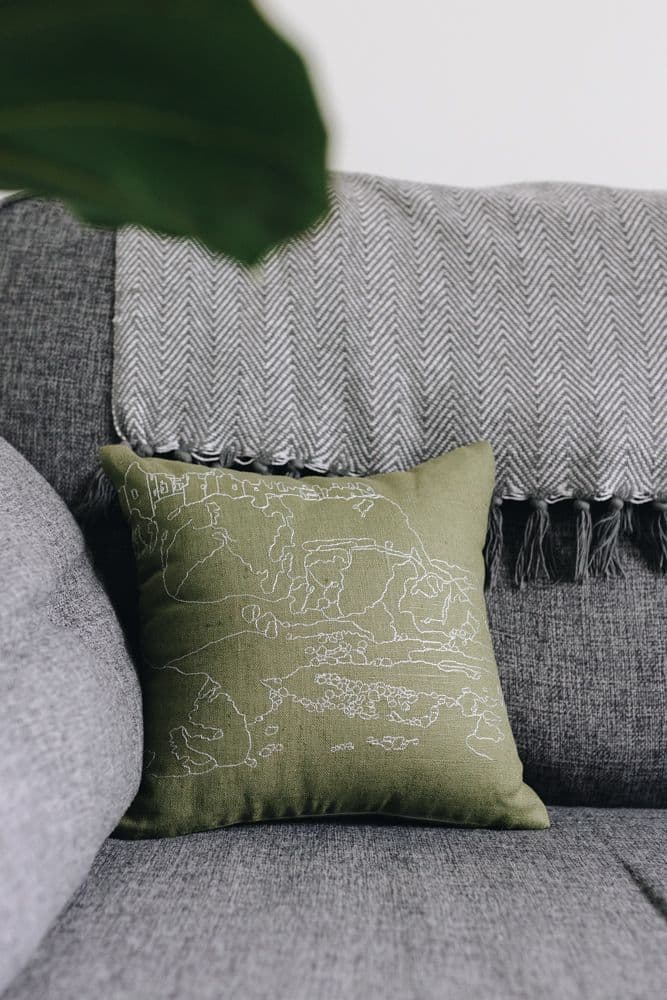 Deborah Toner Textiles | Dunluce Castle Northern Ireland Irish Linen ...