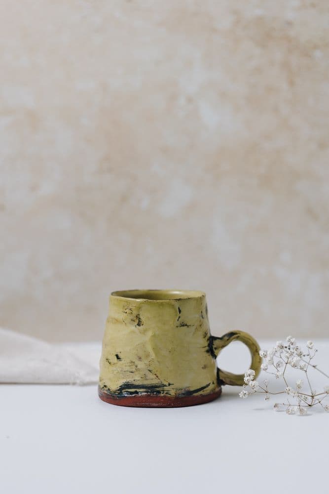 Dee Quinn Ceramics | Handmade Ceramic Mug | Yellow Pottery | Deirdre ...