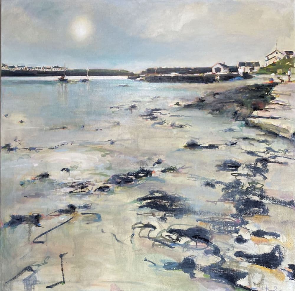 Elaine Murdock Artist | Dog Days Portballintrae Original Oil Painting ...