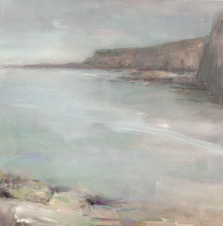 Elaine Murdock Artist | Sea Mist Secret Beach Ballintoy Original Oil ...