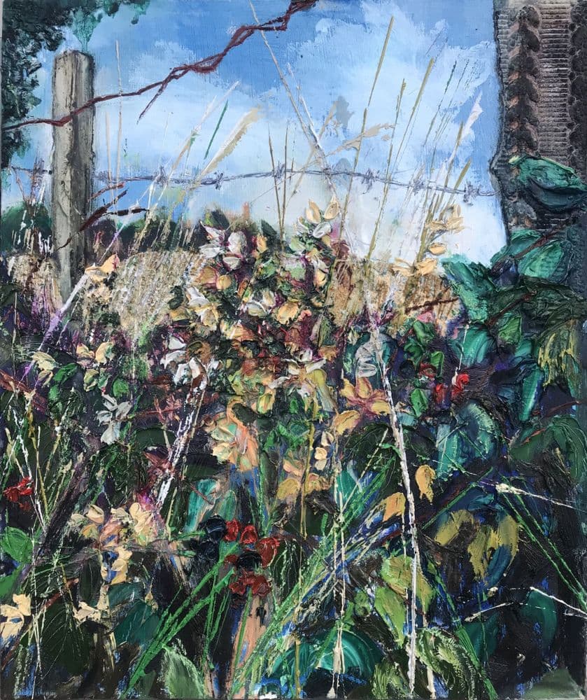 Emma Spence Artist | Under the Rusty Wire Painting | Original Irish ...