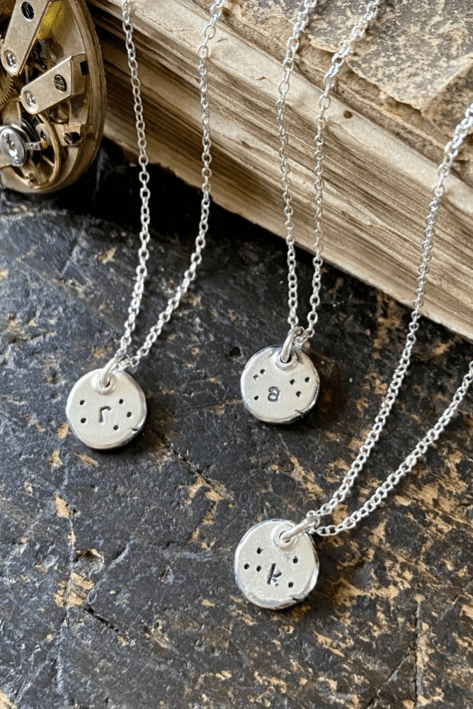 Gemma Atwell Jewellery | Handmade Sterling Silver Monogram Pendant ...