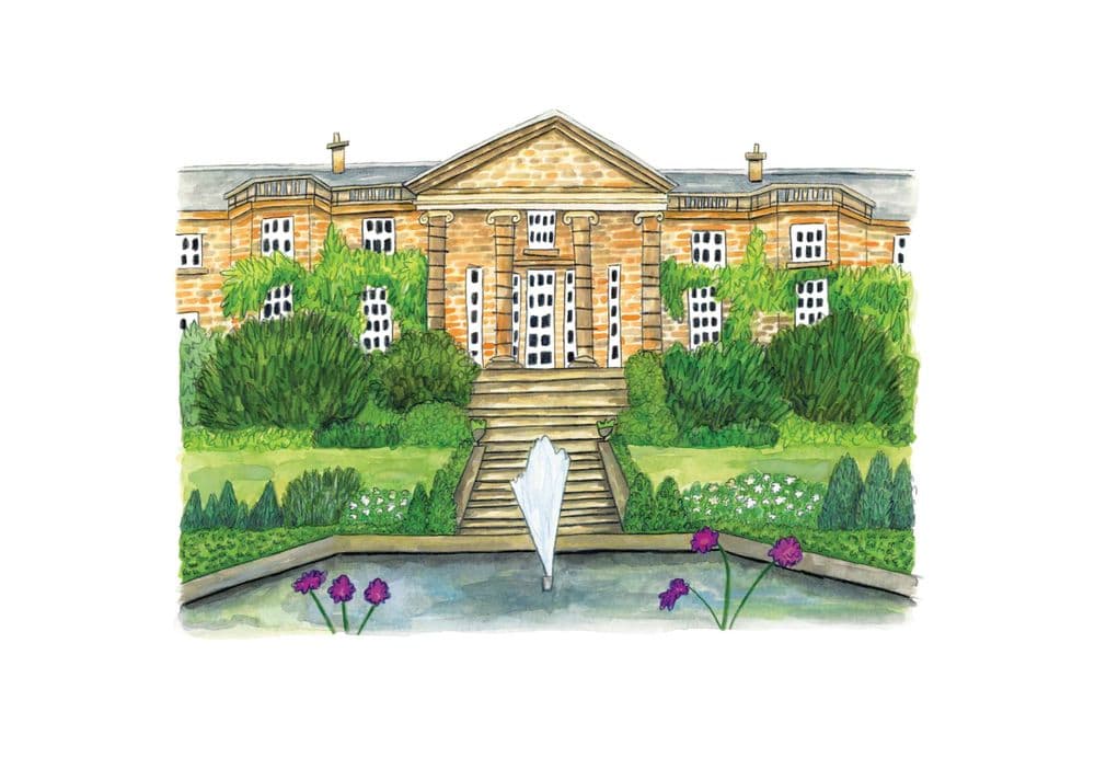 Gemma O'Neill Artist | Hillside Castle Print | Royal Hillsborough ...