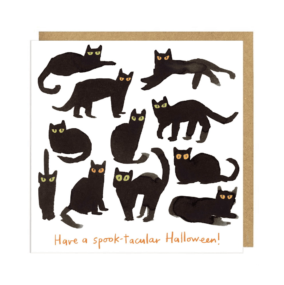 Gemma O'Neill Artist & Illustrator | Spooktacular Black Cats Halloween ...