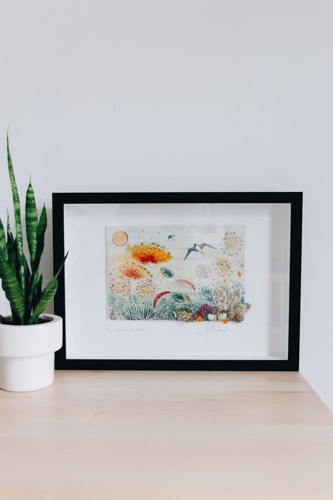 Helen Shearer Ceramics | Porcelain Ceramic Fantasia Aurora Tile ...