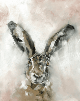 in klöver Art Gallery | Julie Brunn Wildlife Artist | Original Oil ...