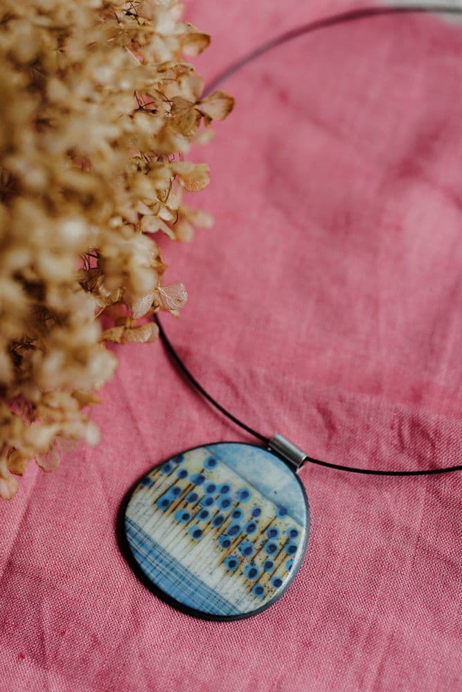Karen Howarth Jewellery | Handmade Porcelain Stems Choker Necklace ...