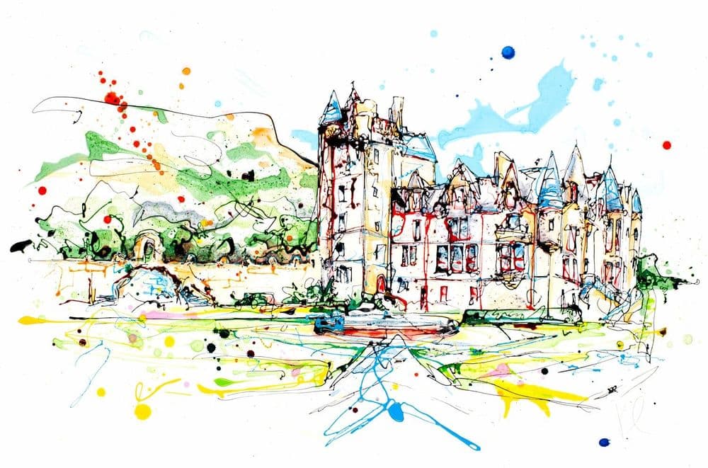 Kathryn Callaghan Artist | Belfast Castle Print | KC Fine Art ...