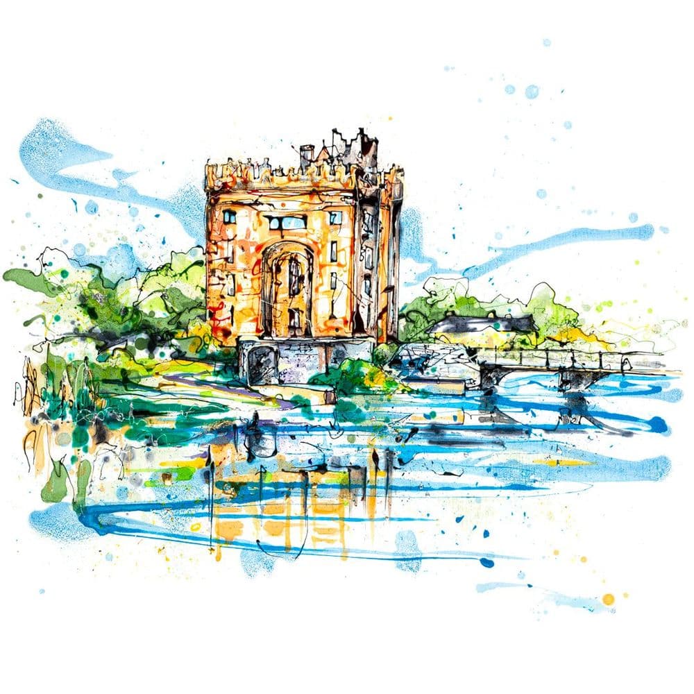 Kathryn Callaghan Artist | Bunratty Castle Print | KC Fine Art ...