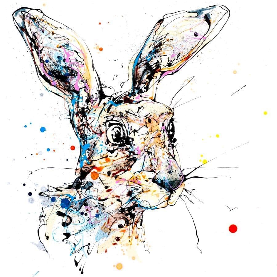 Kathryn Callaghan Artist | Hartley Hare Print | KC Fine Art | Ireland