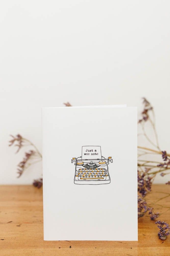 The Lighthouse Drawing Rooms | Just a Wee Note Card | Handmade Note Cards