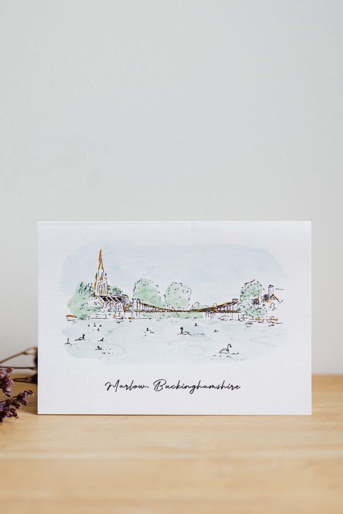 The Lighthouse Drawing Rooms | Handmade Marlow Bridge Card ...