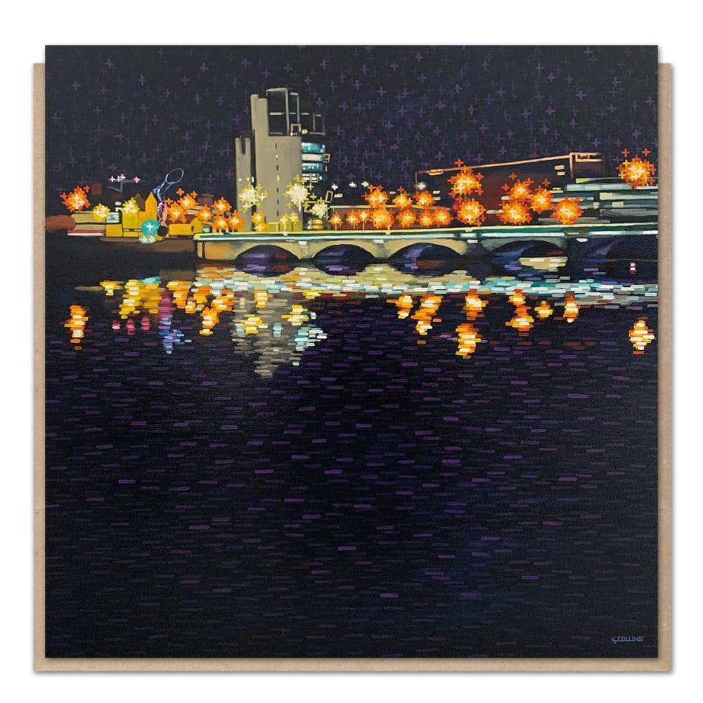 Kevin Collins Artist | Lagan Solas Card of Belfast City Hall | Belfast ...