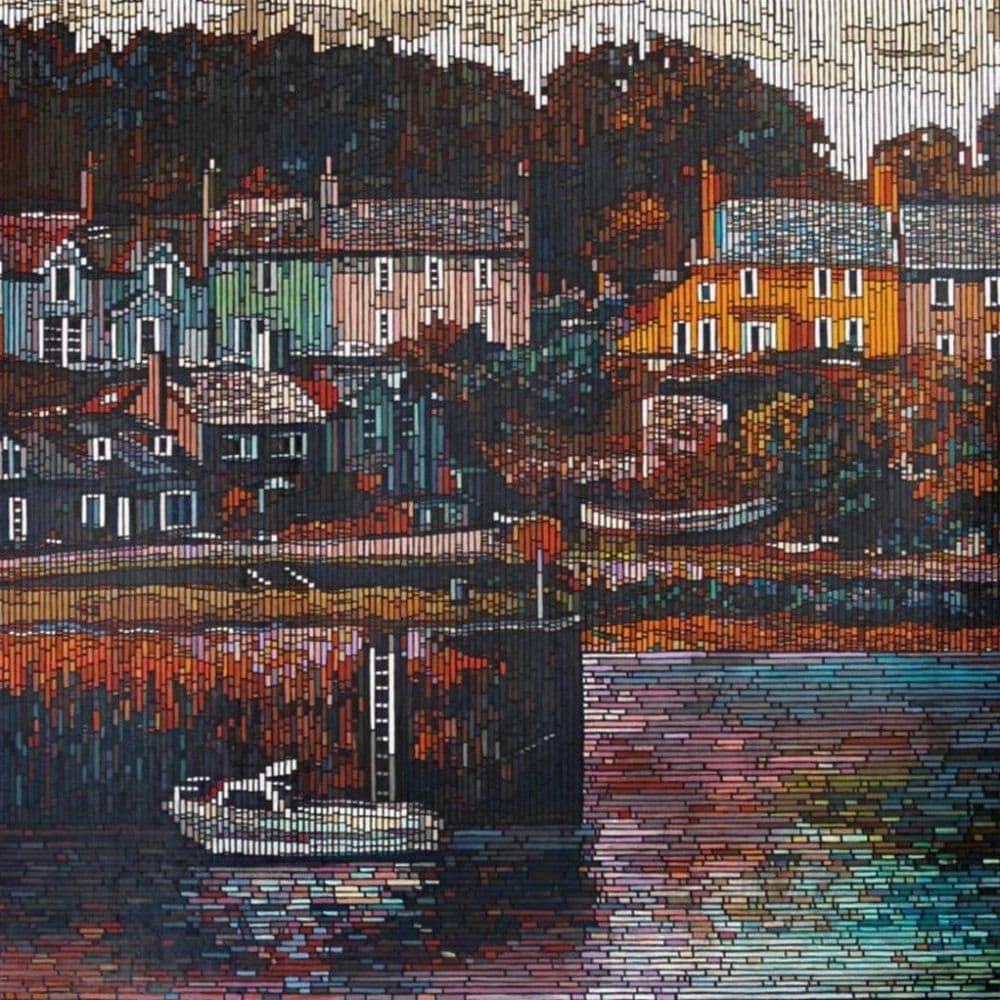 Kevin Collins Artist | Strangford Lough Harbour Limited Edition Print ...