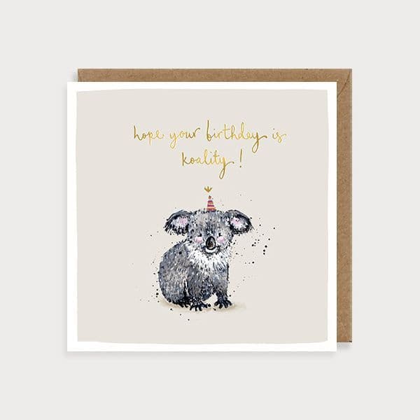 Louise Mulgrew Design Illustrated Cards | Koality Koala Birthday Card ...